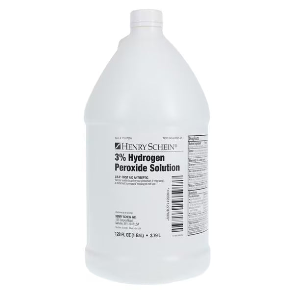 (Each) HS Hydrogen Peroxide 3% Antiseptic Solution 128oz Gal/Bt – Big ...