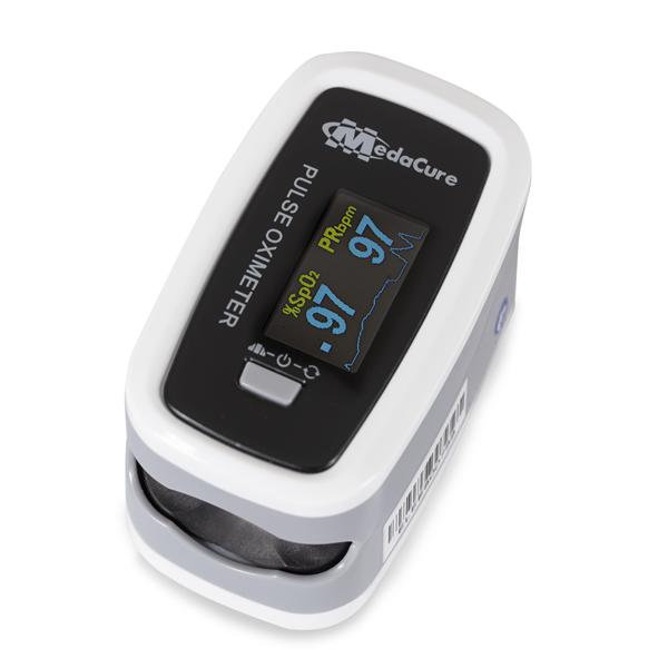 Battery-Powered Pulse Oximeter SpO2 Oxygen Saturation Pulse Rate ...
