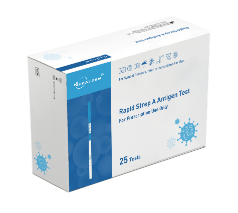 (Box) CLIA Waived Rapid Strep A Antigen Test, 25Test/Kit – Big Ben ...
