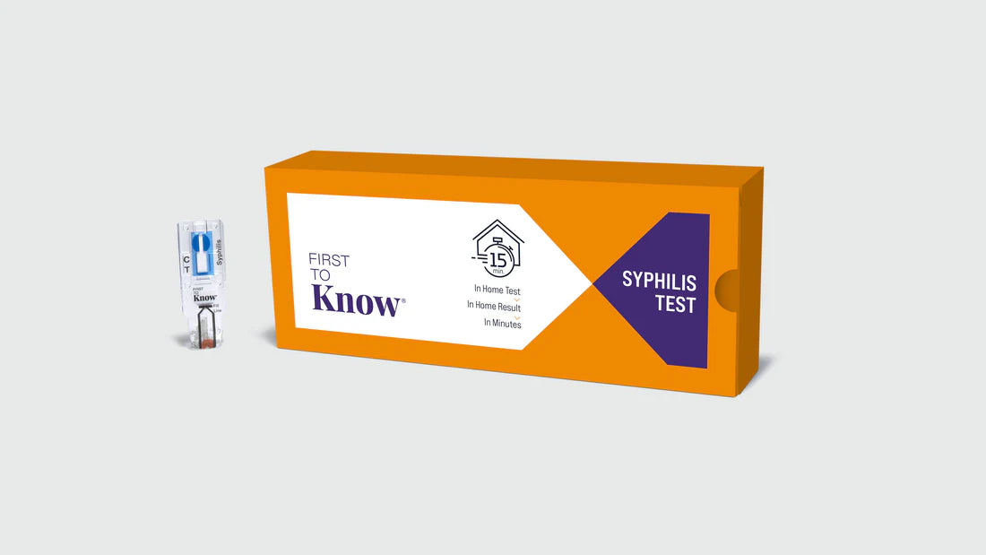 (Box) NOWDiagnostics, Inc. First To Know Rapid Syphilis Test, 25 test ...